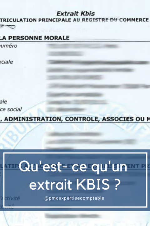 Définition d'un extrait KBIS | PMC Expertise Comptable
